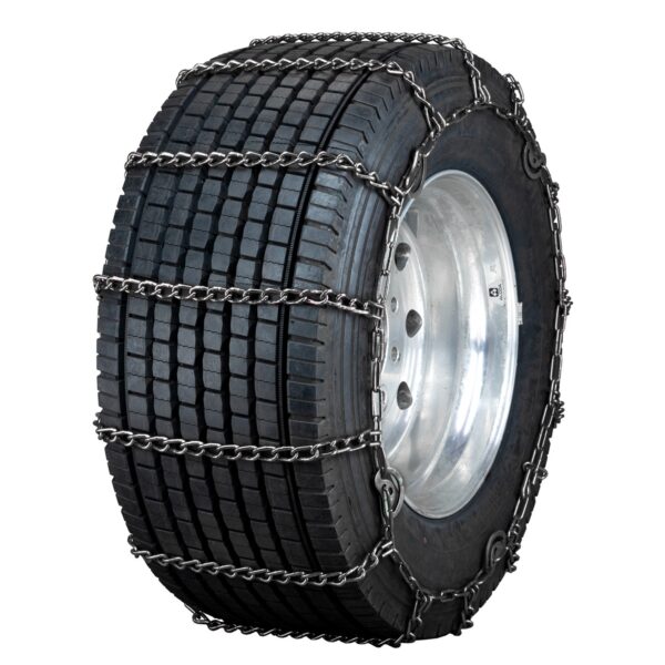 Wide Base (Super Single) 7mm Cam Lightweight Alloy Truck Tire Chains ...