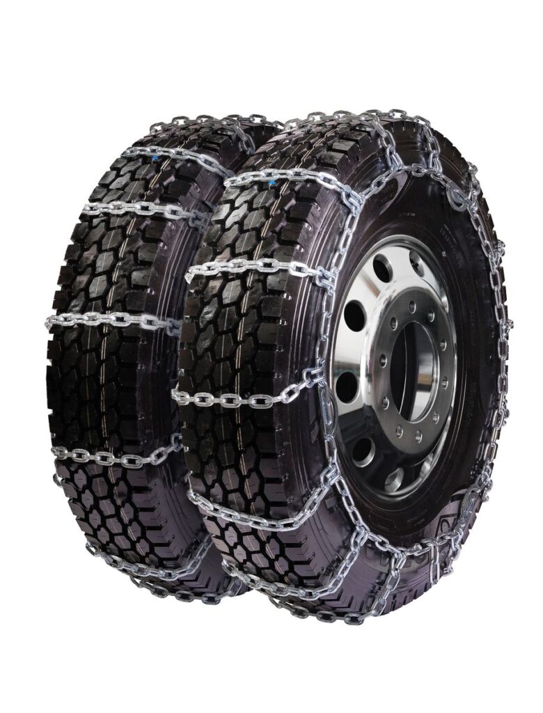 USA Ladder Pattern Dual Square Link Alloy Truck Tire Chains | Free US ...